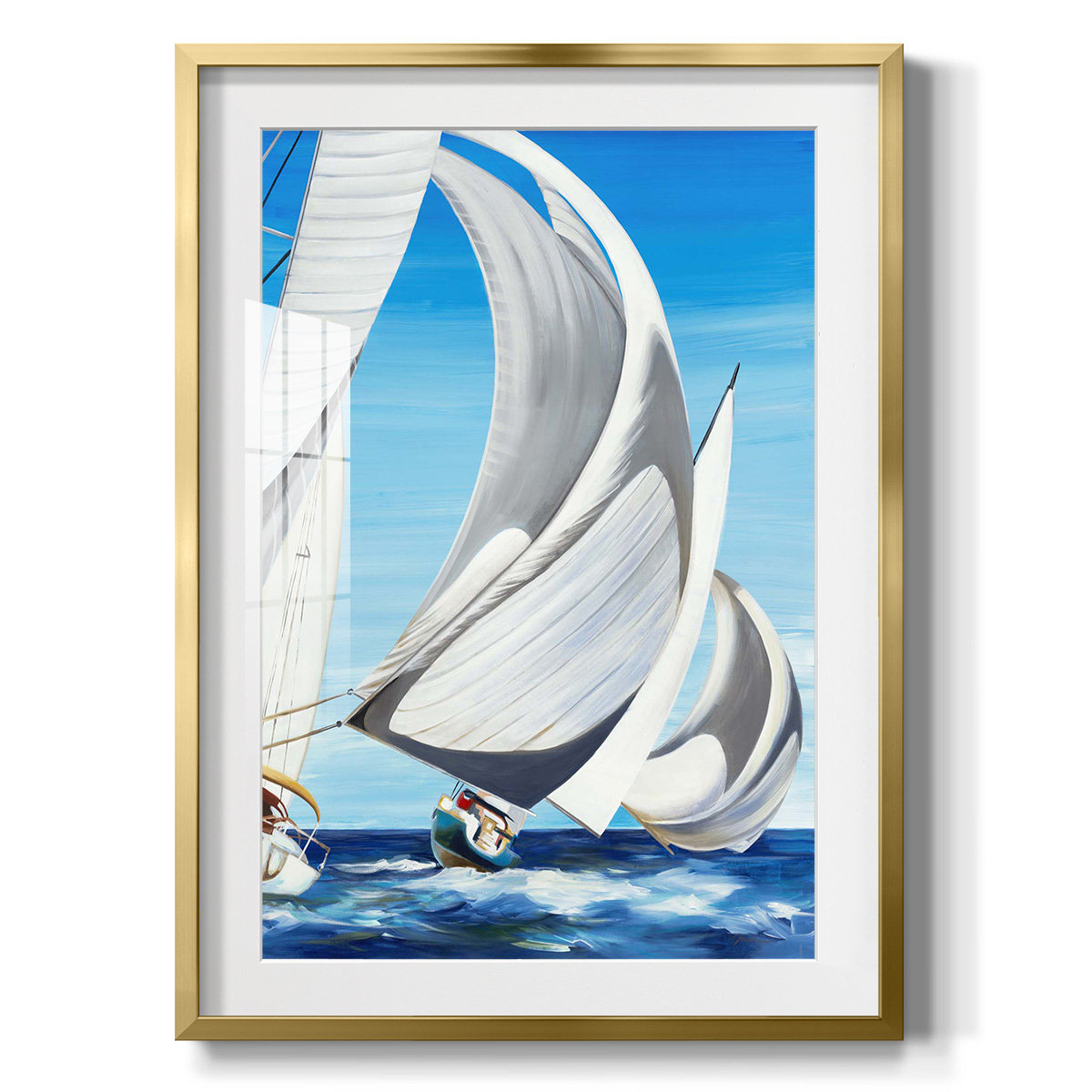 Breakwater Bay Vovere II Framed Print | Wayfair