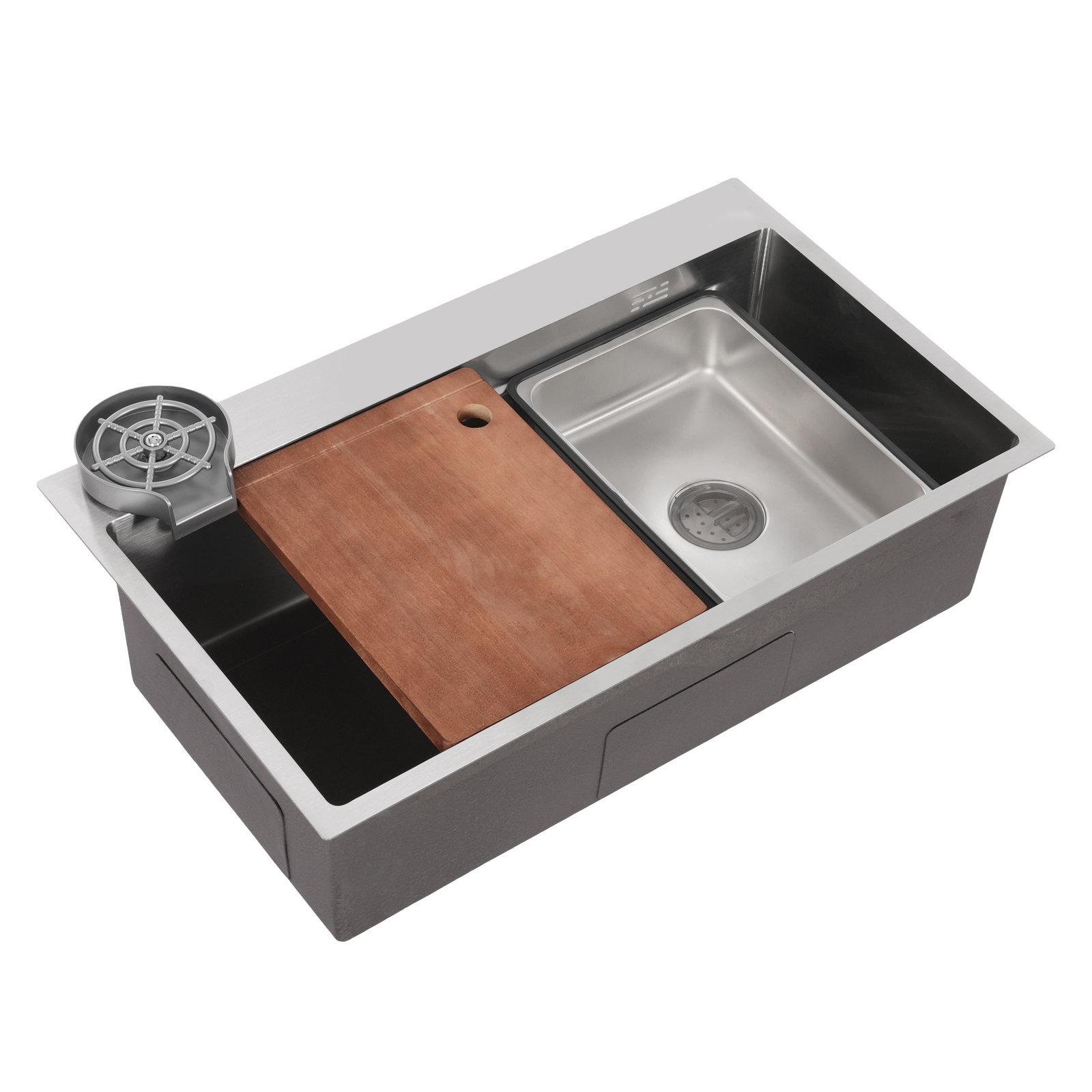 OUKANING Stainless Steel Multifunction Kitchen Sink | Wayfair