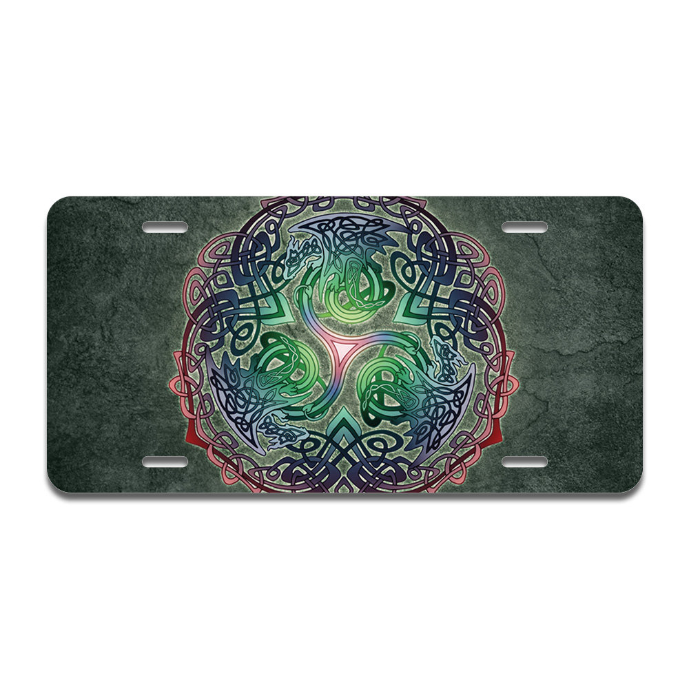 SignMission Celtic Dragon Aluminum Plate Frame | Wayfair