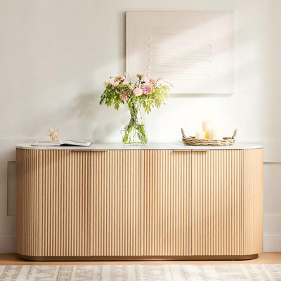 small oval sideboard