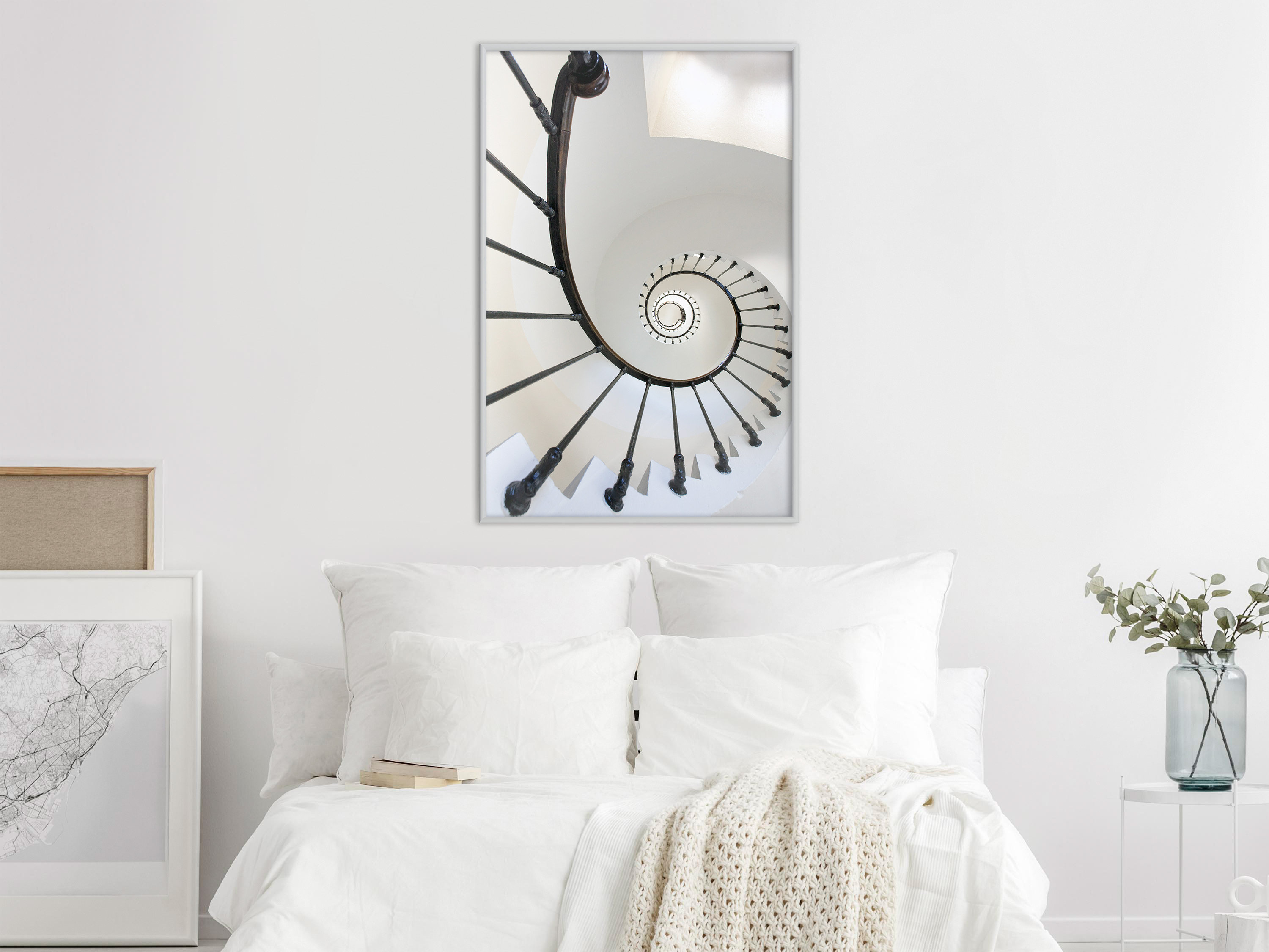 East Urban Home Twisted Steps - Picture Frame Photograph | Wayfair