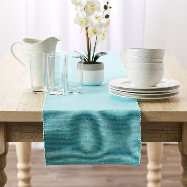 Dakota Fields Rectangle Cotton Table Runner & Reviews | Wayfair