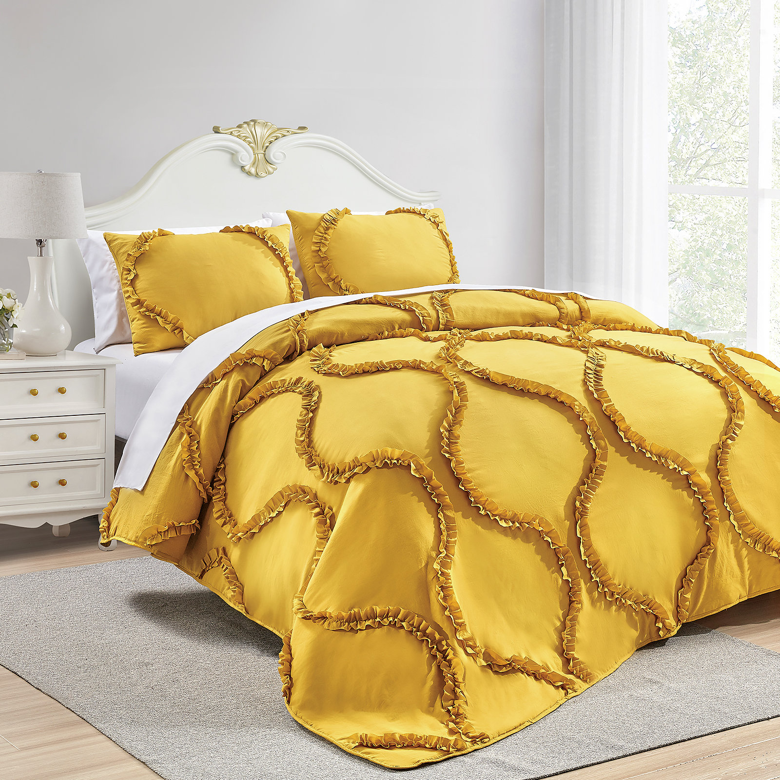 Mocaletto Microfiber Reversible 3 Piece Comforter Set And Reviews Wayfair