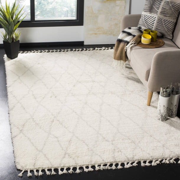 Union Rustic Powell Handmade Wool Rug & Reviews | Wayfair