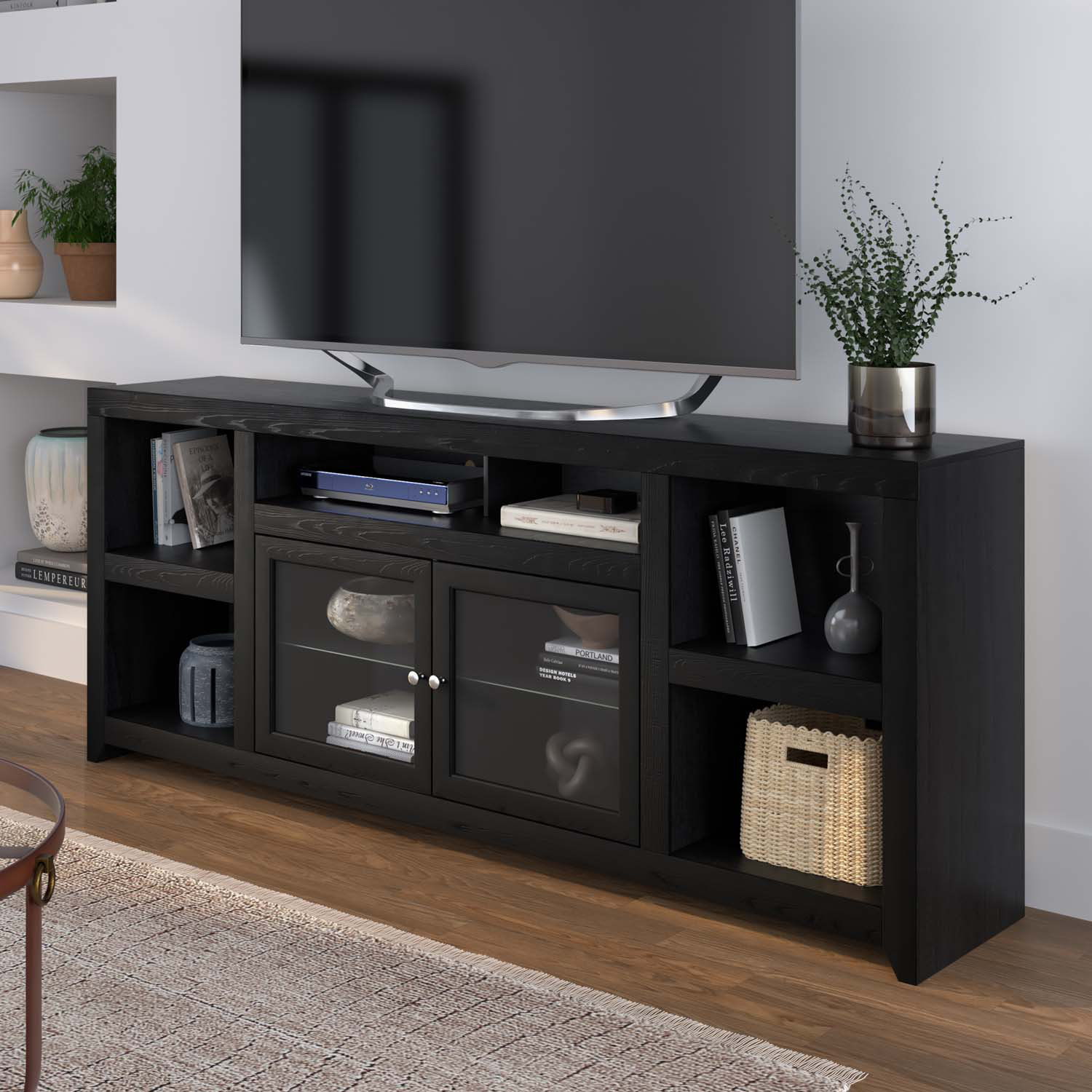 Red Barrel Studio® Pershore TV Stand for TVs up to 88" | Wayfair