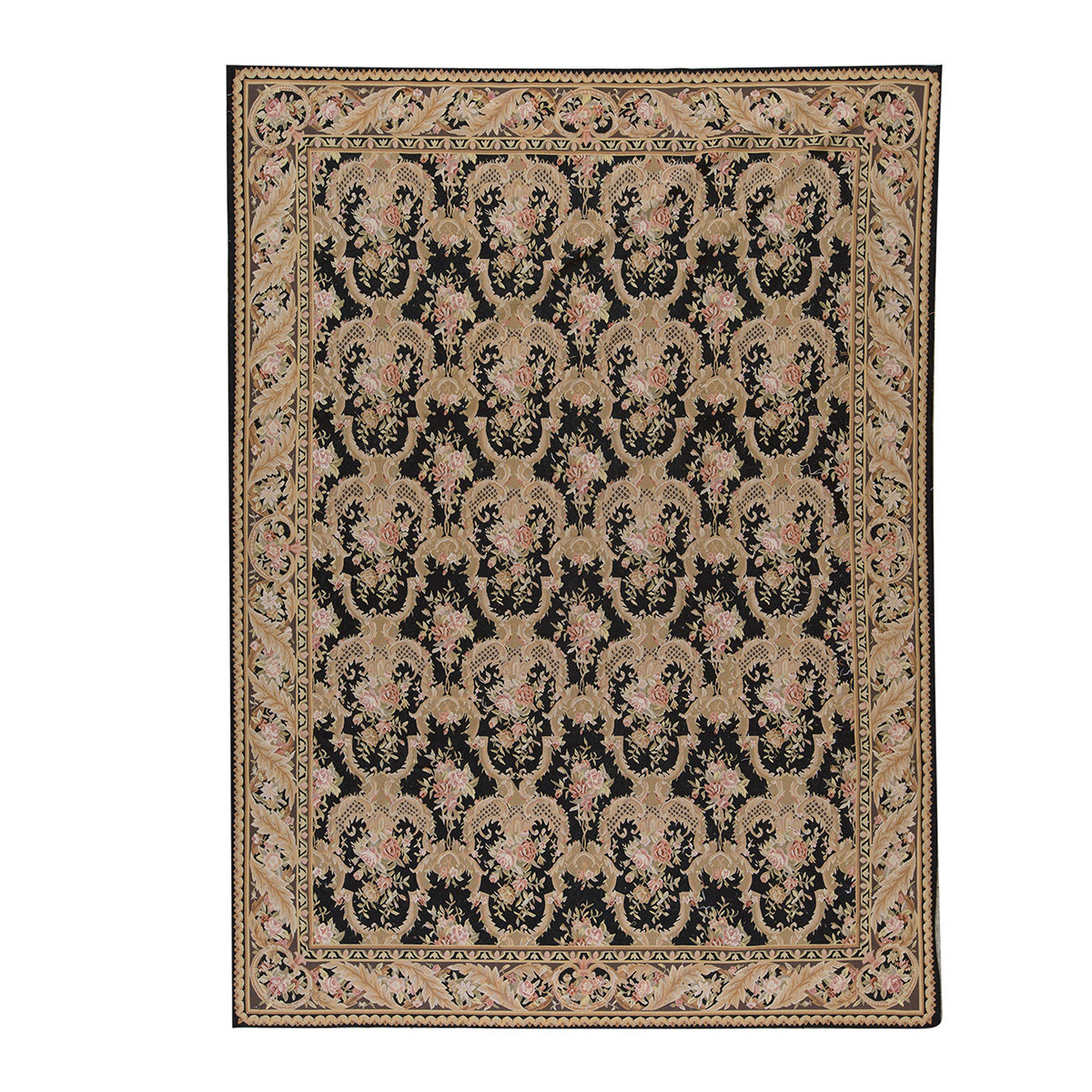 Bokara Rug Co., Inc. One-of-a-Kind High-Quality Hand-Knotted Black ...