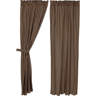 August Grove® Addie 100% Cotton Plaid Room Darkening Rod Pocket Curtain ...
