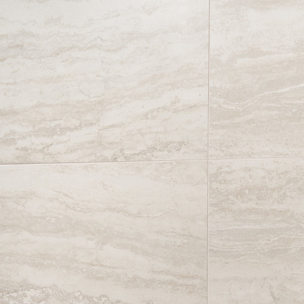 Bond Tile Core Travertine 24" x 48" Porcelain Stone Look Wall & Floor ...