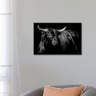 East Urban Home Brindle Rodeo Bull by Julie T. Chapman - Wrapped Canvas ...