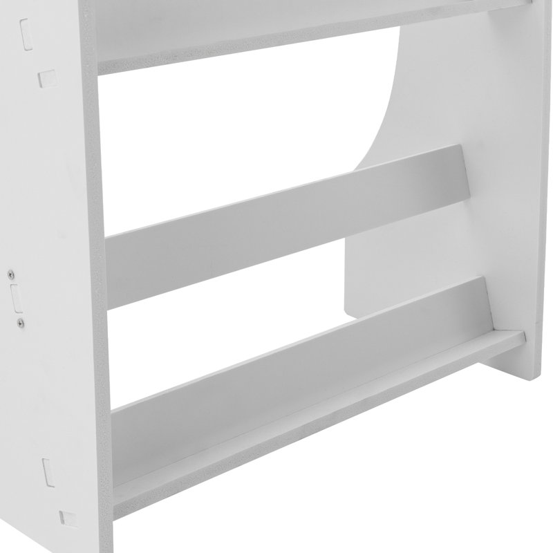Ebern Designs Wood Free Standing Magazine Rack | Wayfair