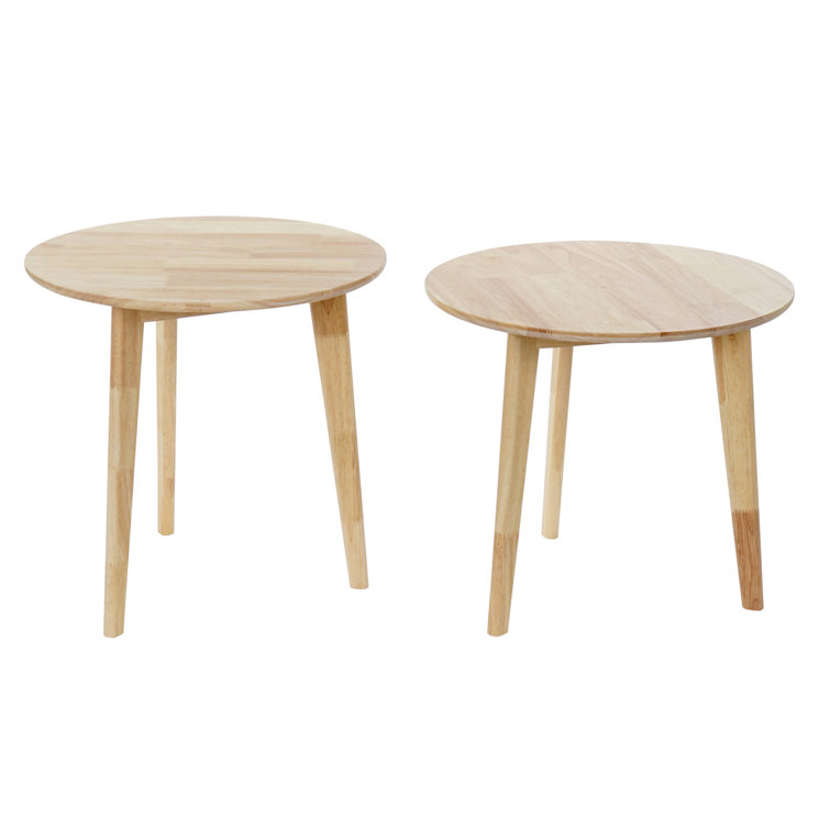 Fjørde & Co Levine 2 Piece Side Table Set | Wayfair.co.uk