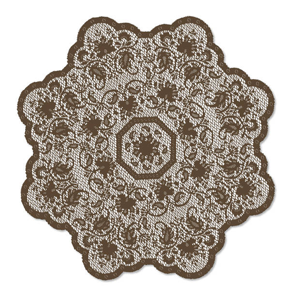 Astoria Grand Lastrup Round Floral Polyester Table Topper | Wayfair