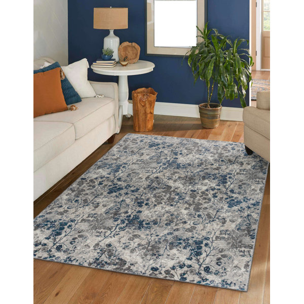 Williston Forge Mamane Transitional Floral Area Rug | Wayfair