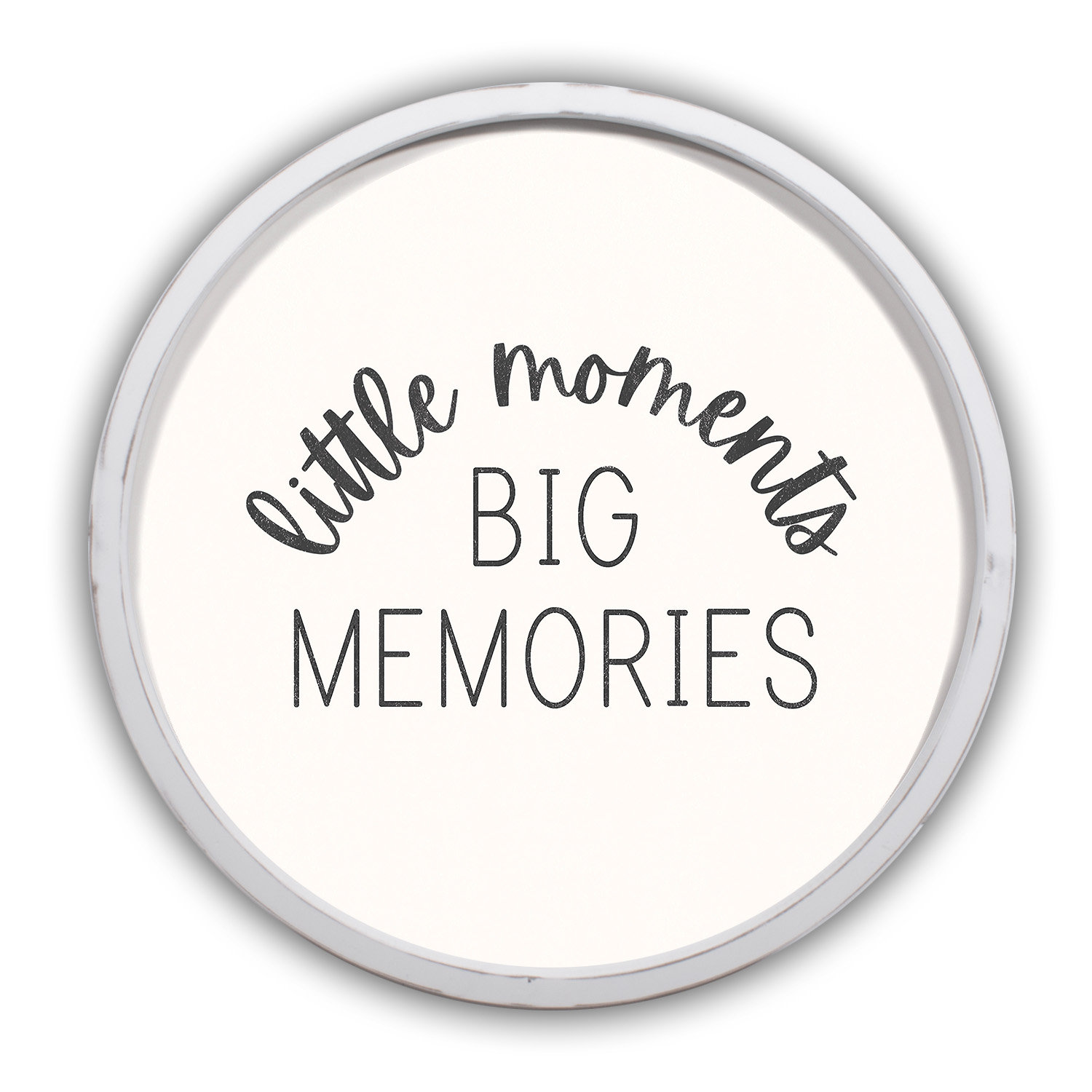 Trinx Little Moments Big Memories Framed On MDF Print | Wayfair