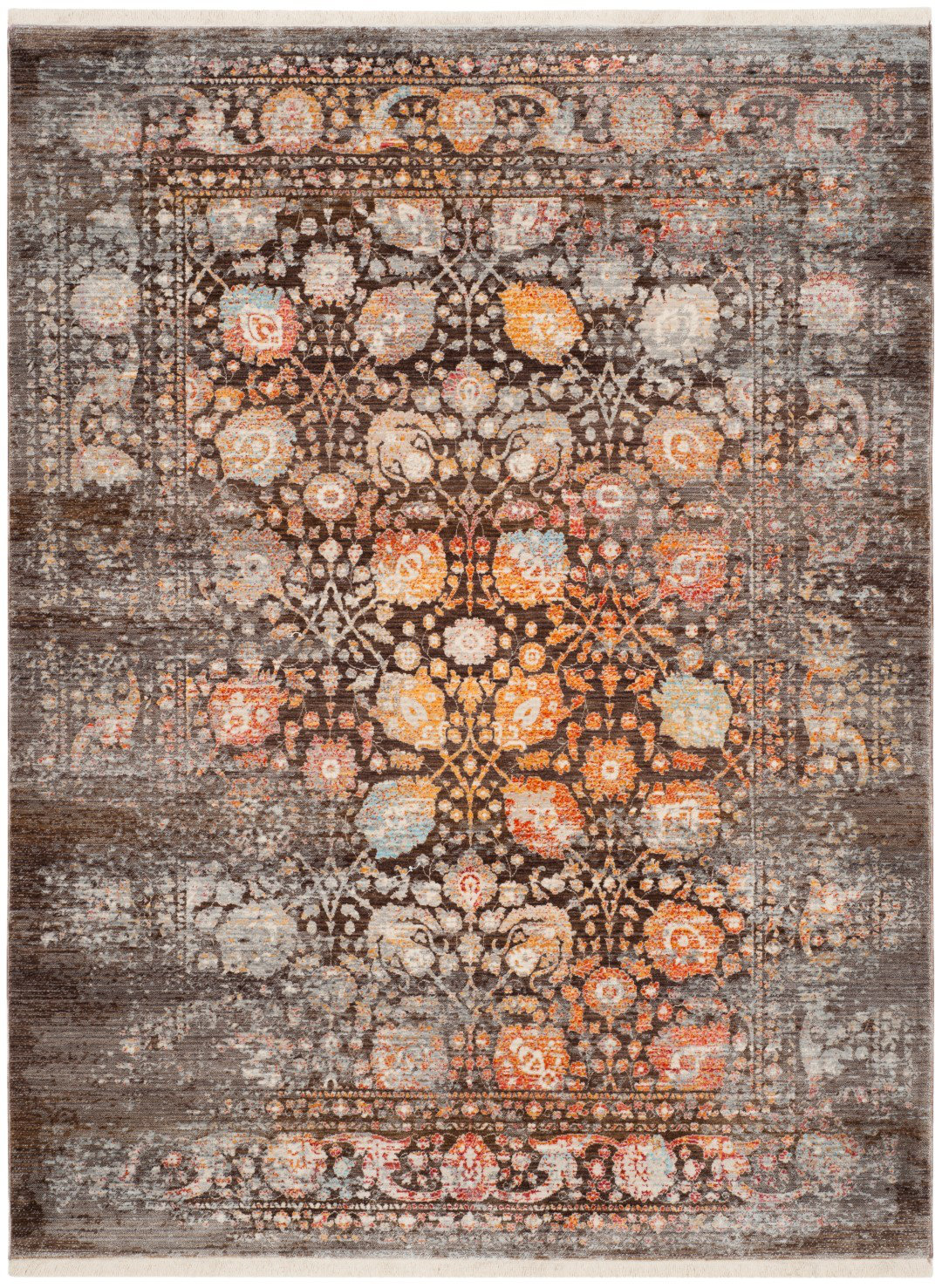 World Menagerie Alena Lake Performance Oriental Rug | Wayfair