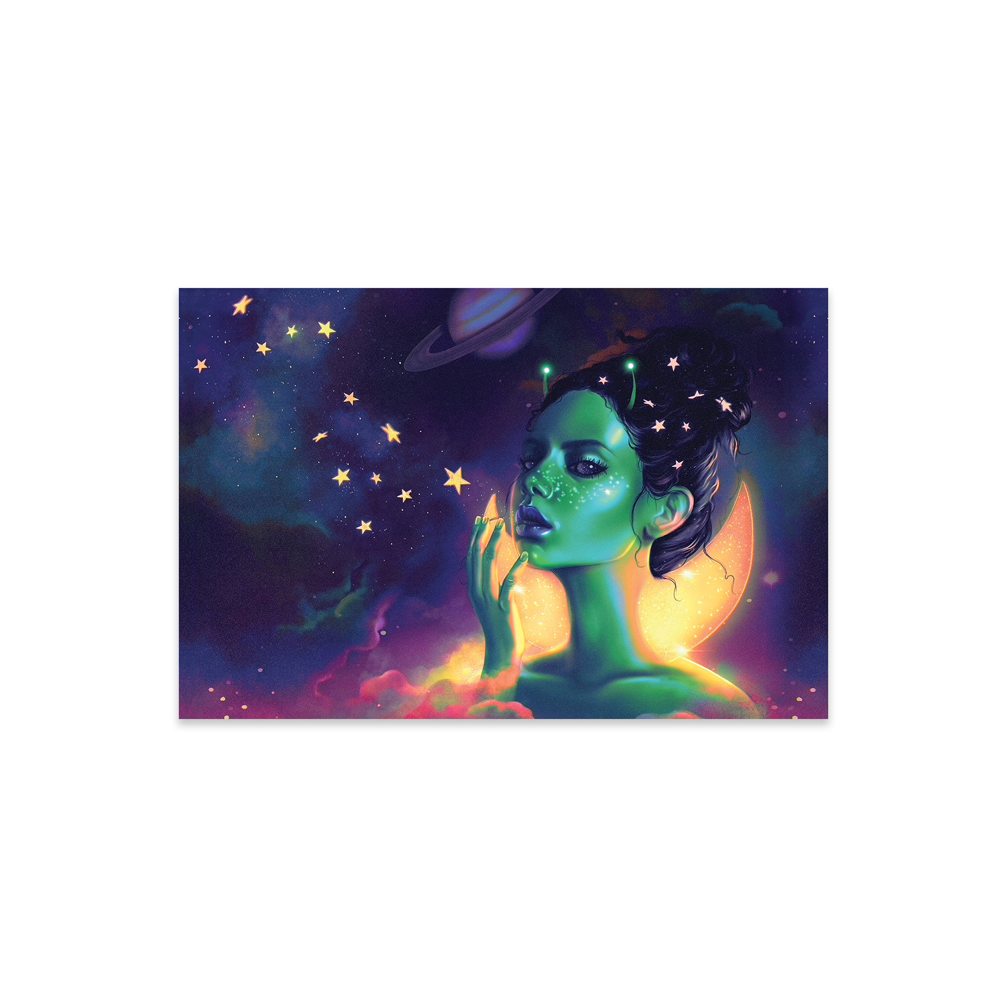 Mercer41 Galactic Print On Acrylic Glass - Wayfair Canada