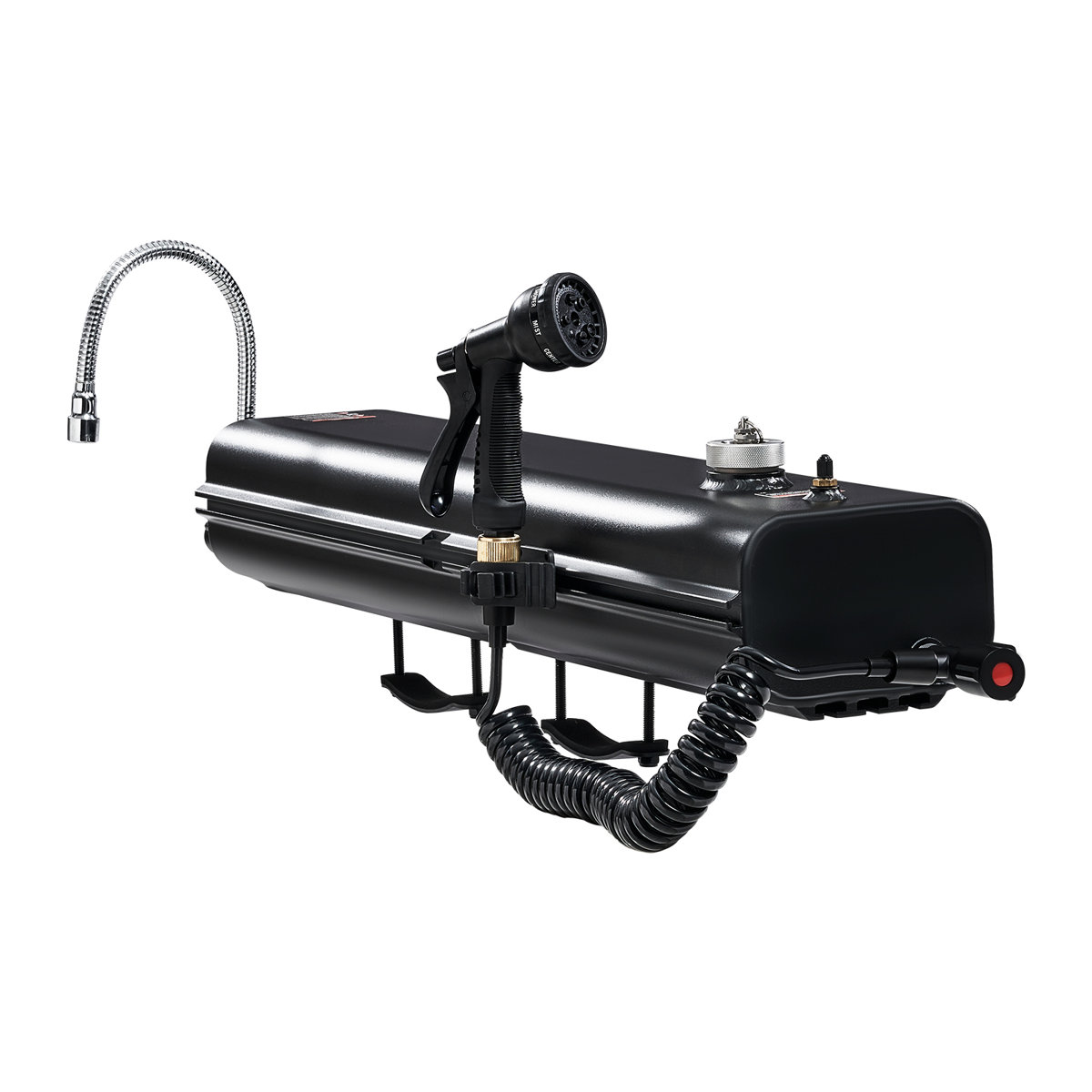 VEVOR 8 Gal Roof Rack Water Tank Portable Water Tank with Splash-Guard ...