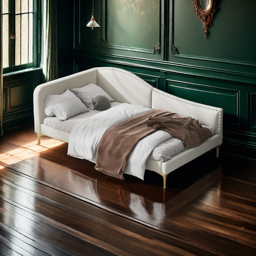 Everly Quinn Kyilaa Upholstered Daybed | Wayfair