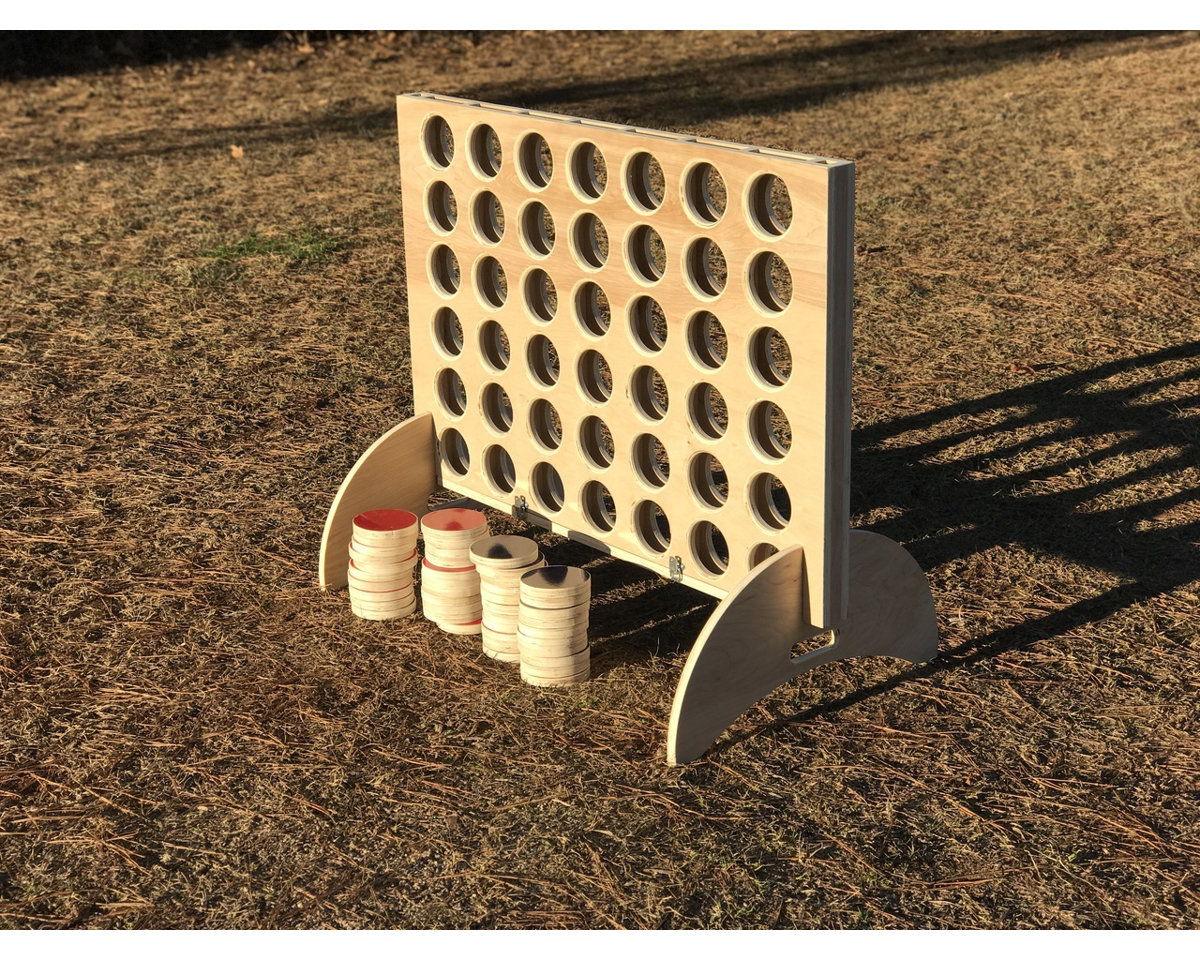 West Georgia Cornhole Giant Four in a Row Game Set & Reviews | Wayfair