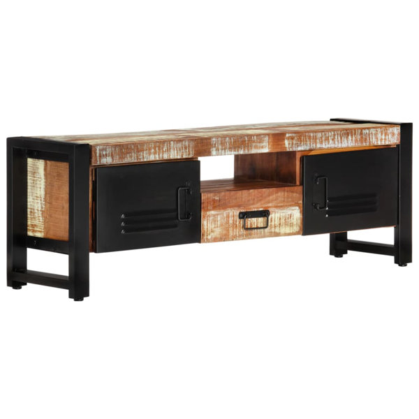 Natur Pur Braymer TV Cabinet 120x30x40 cm Solid Wood | Wayfair.co.uk