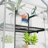 NFusion Valen Five Tier Mini Greenhouse With Steel Frame And Zipped ...