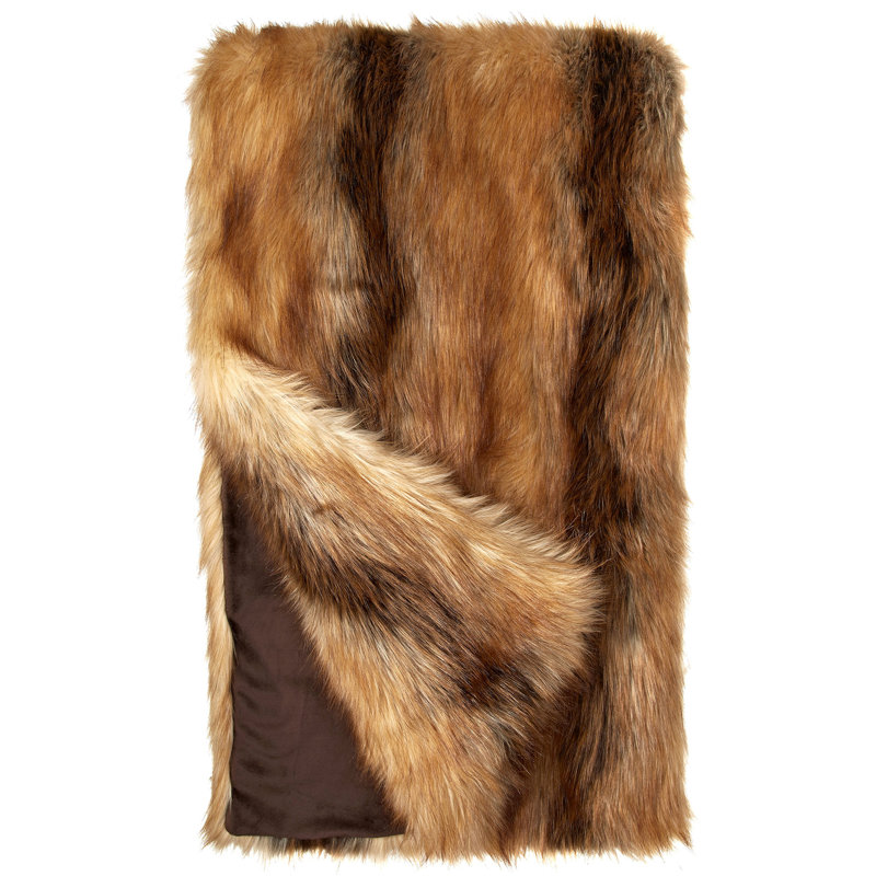 Donna Salyer's Fabulous-Furs Limited Edition Fox Faux Fur Throw ...