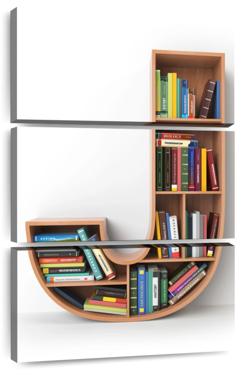 Trinx Keiri Letter J Bookshelf - Wayfair Canada