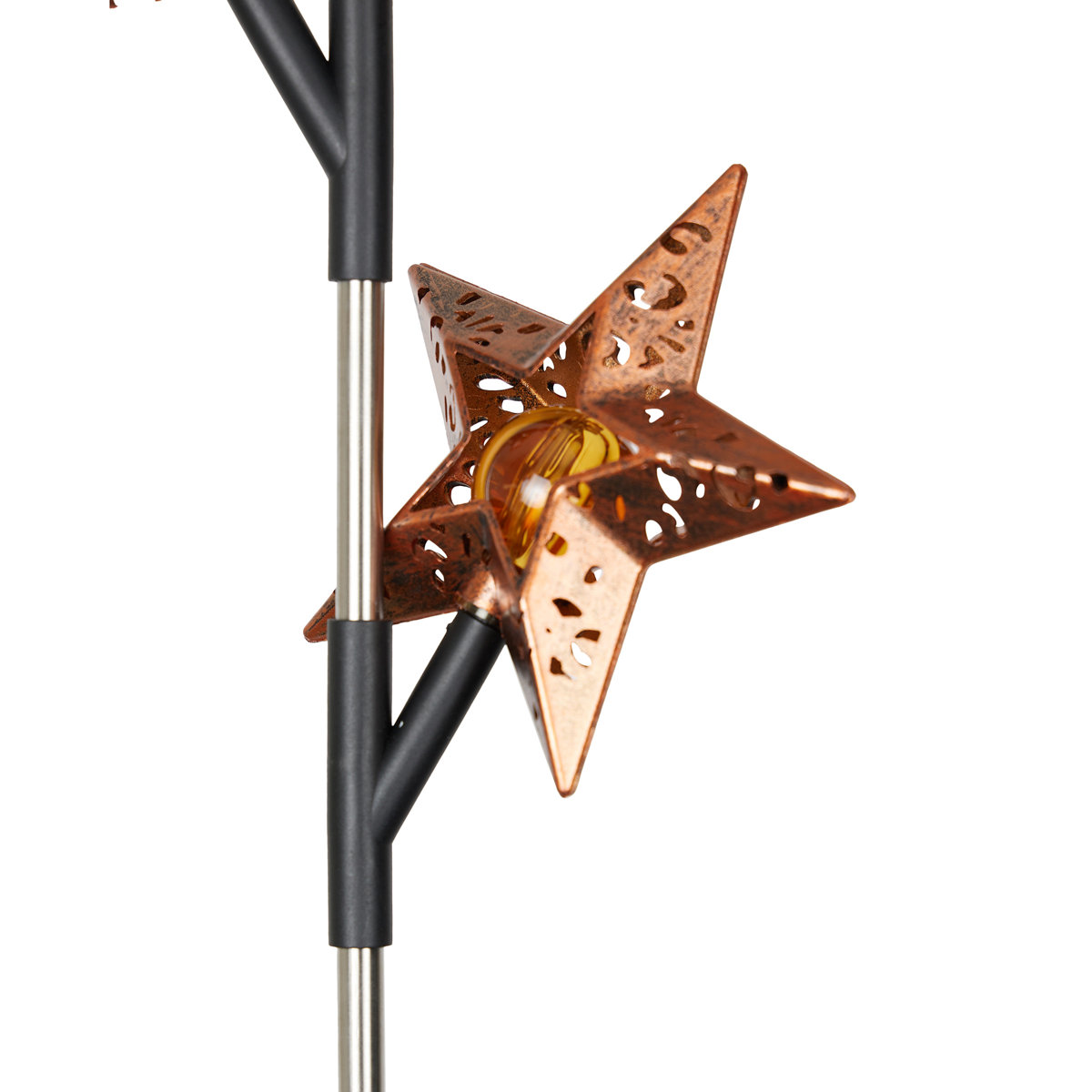 Arlmont & Co. Celestial Solar LED Stake, Sun, Moon, and Star Pathway ...