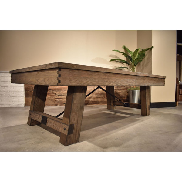 Plank & Hide Isaac Slate Pool Table with Professional Installation ...