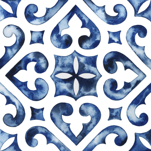 Dakota Fields Cobalt Tile VI | Wayfair