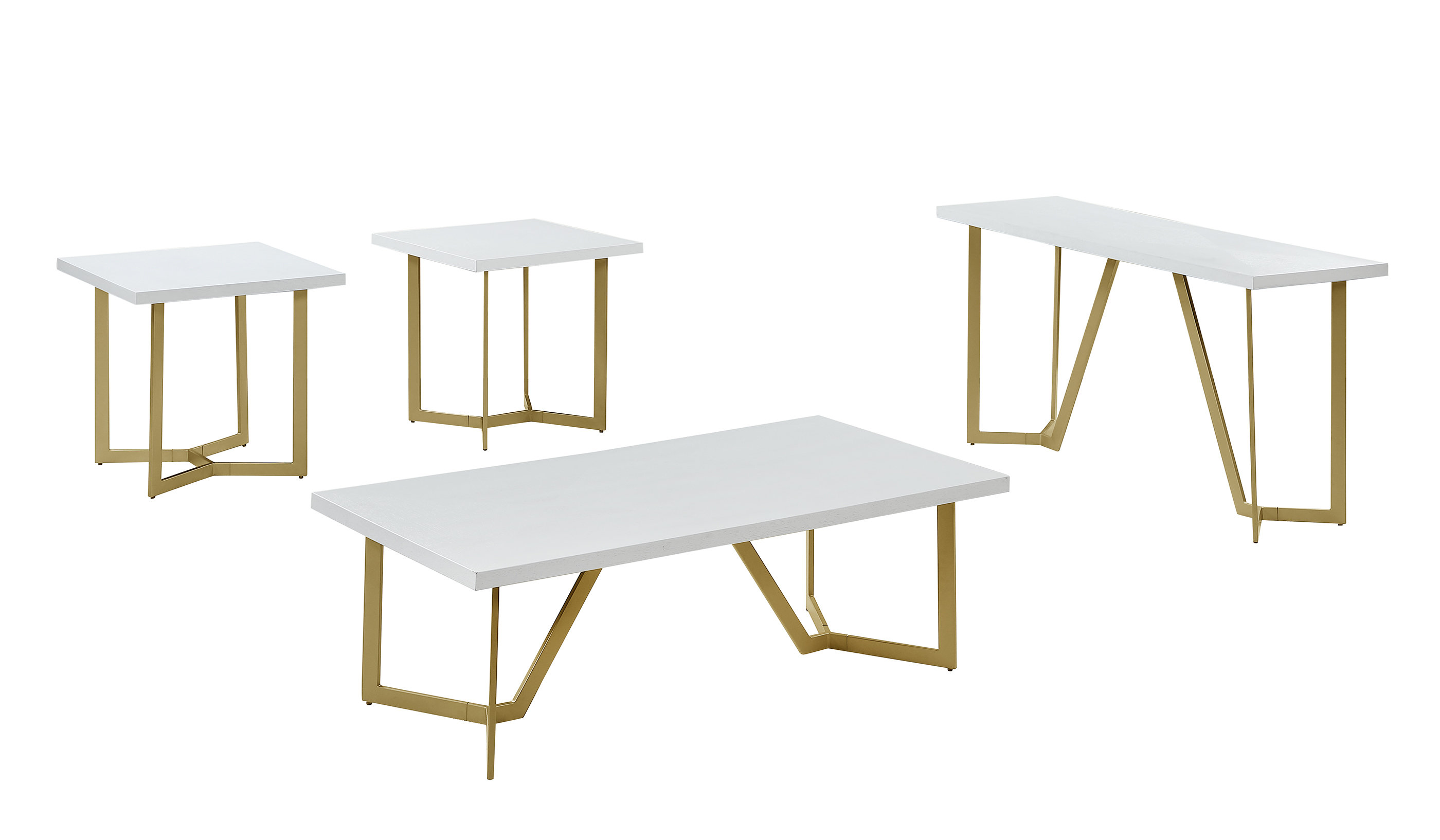 Everly Quinn 4 Piece Coffee Table Set | Wayfair