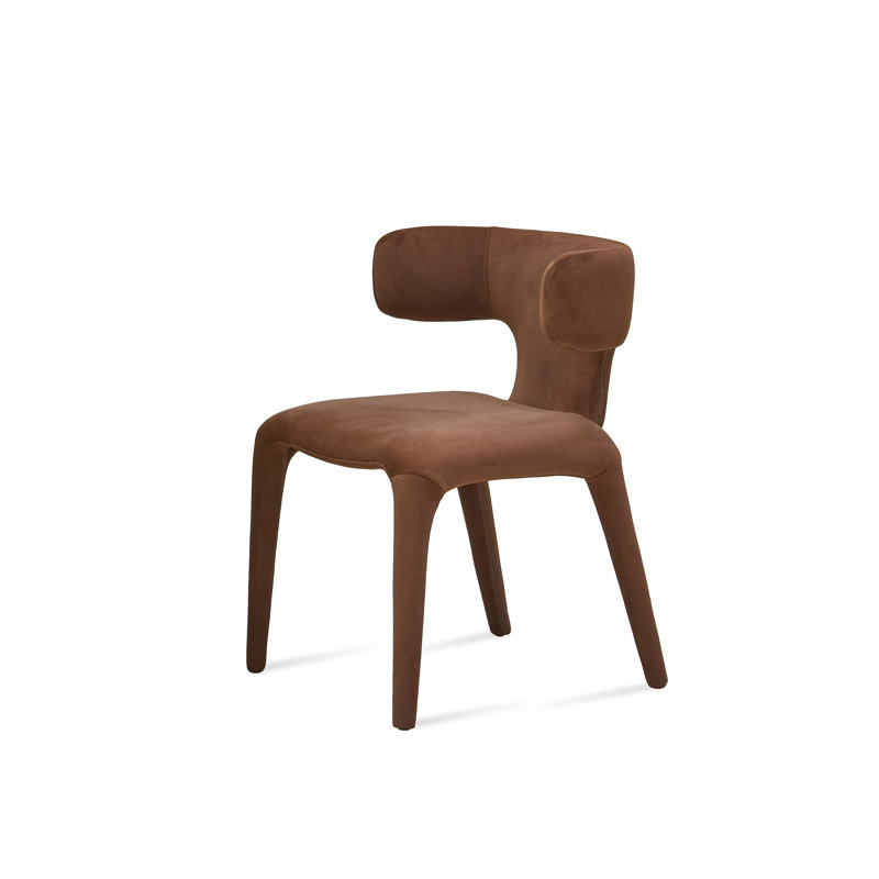 sohoConcept Raphael Dining Chair in Cognac Velvet | Wayfair