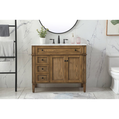 Brown Bathroom Vanities You'll Love | Wayfair