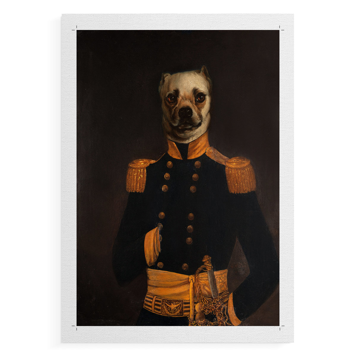 Alcott Hill Major General -Canvas Print Only - NOT FRAMED - Wayfair Canada
