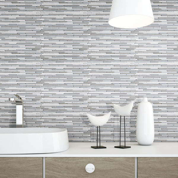 ES Stone Carrelage mural de mosaïque en verre et en brique de taille ...