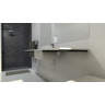 The Original Granite Bracket The Original™ Free Floating Vanity Bracket ...