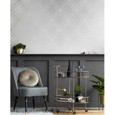Mercury Row® Vicente Geometric Roll | Wayfair