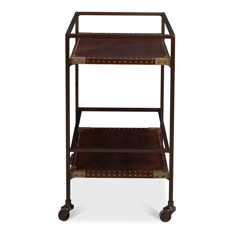 Sarreid Ltd Industrial Bar Cart | Perigold