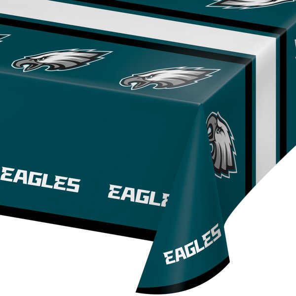 Creative Converting Plastic Philadelphia Eagles Tablecloth | Wayfair