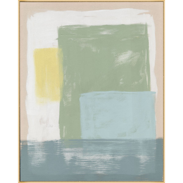 Wendover Art Group Serenity Colorblock 1 by Lillian August - Floater ...