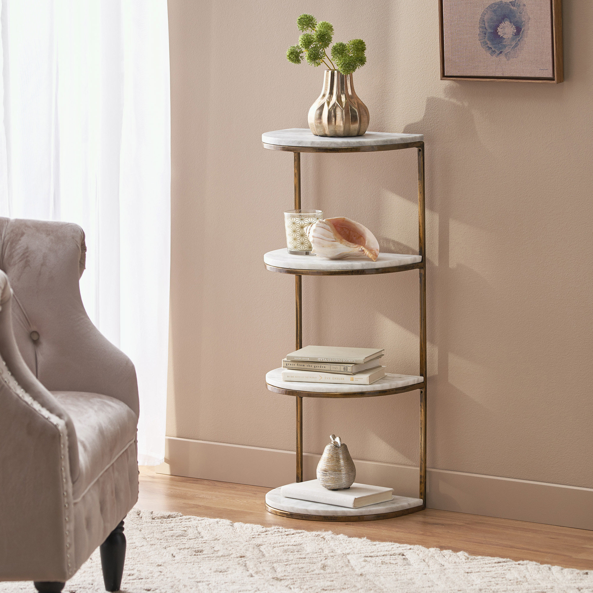 Wrought Studio Leavens Bookcase | Wayfair