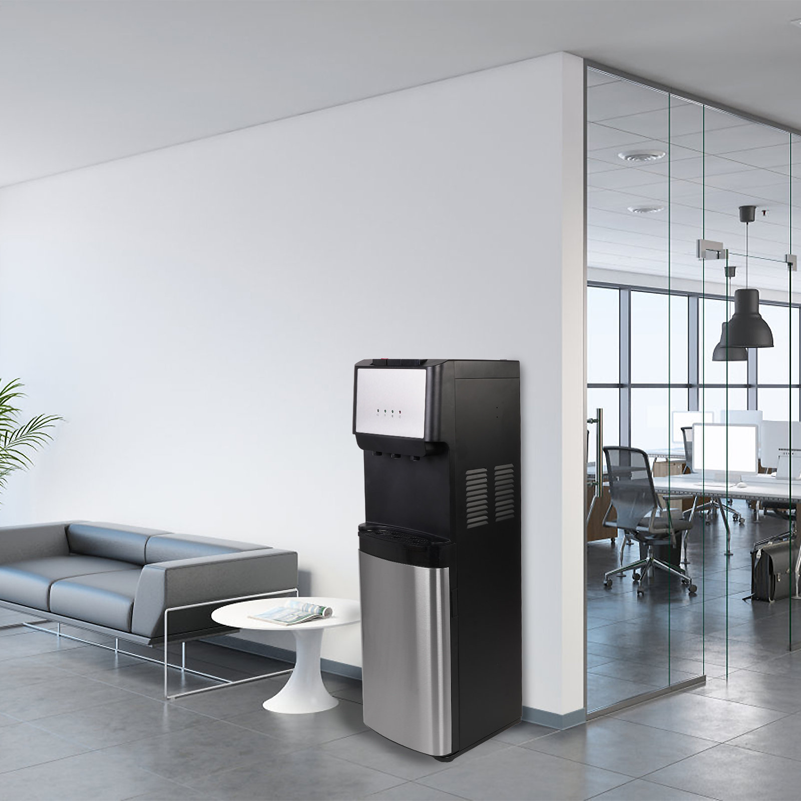 ACEM Bottom Loading Water Dispenser with Hot, Cold & Room Water Spouts ...