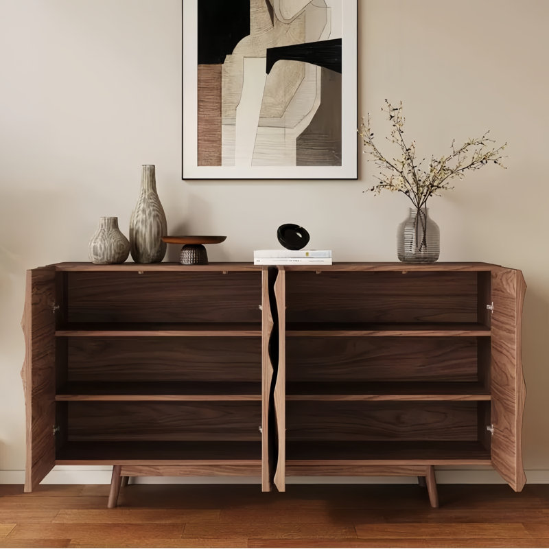 Loon Peak® 59" Wide Side Board With Solid Wood Legs & Reviews | Wayfair