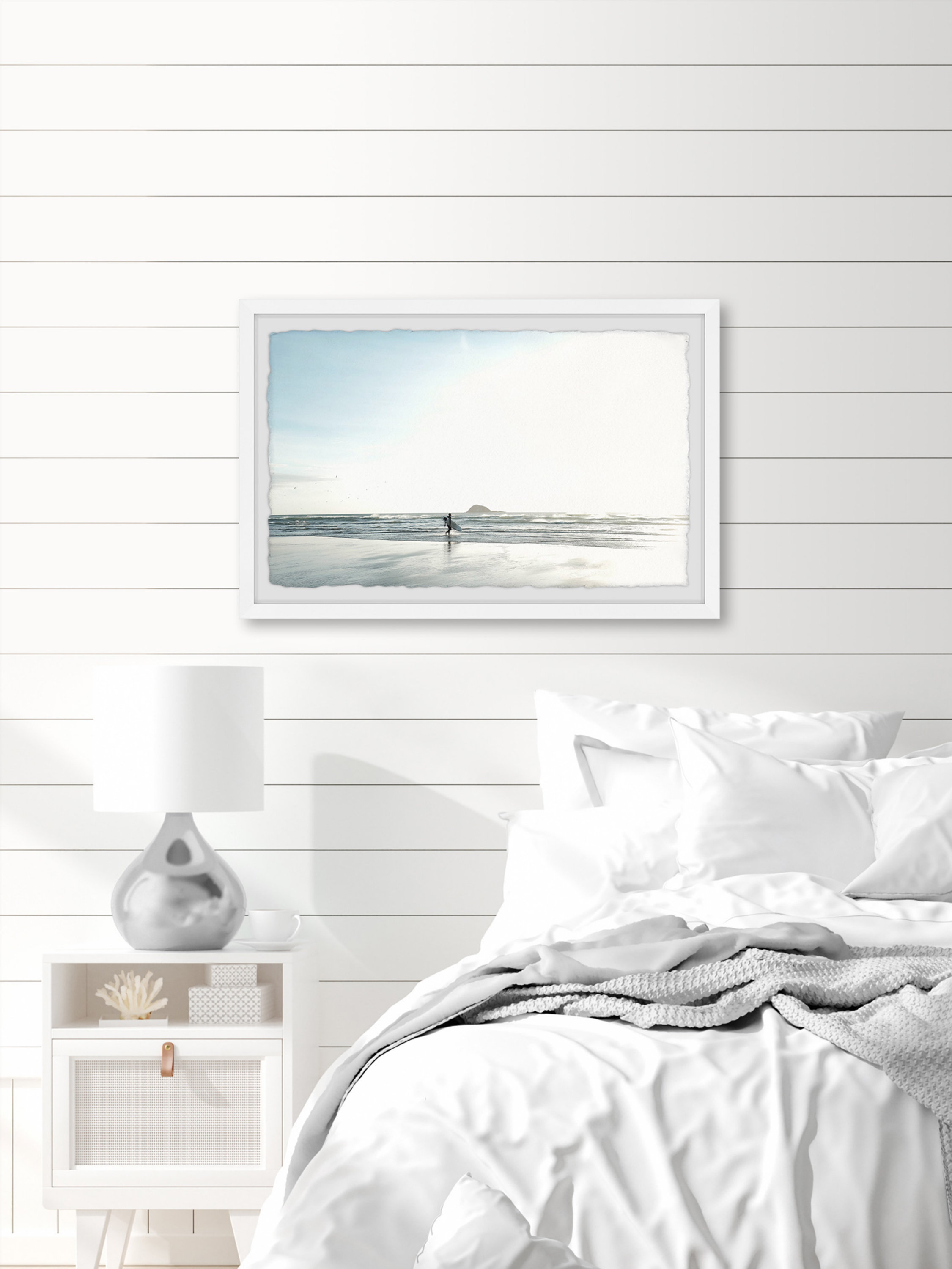 Highland Dunes Early Morning Surf - Picture Frame Photograph | Wayfair