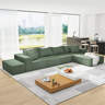 Hokku Designs Modern Upholstered Sectional Sofa Couch Set For Supreme ...