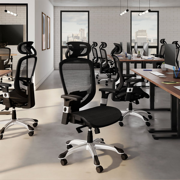 Staples Hyken Ergonomic Mesh Swivel Task Chair, Black (UN59460) | Wayfair
