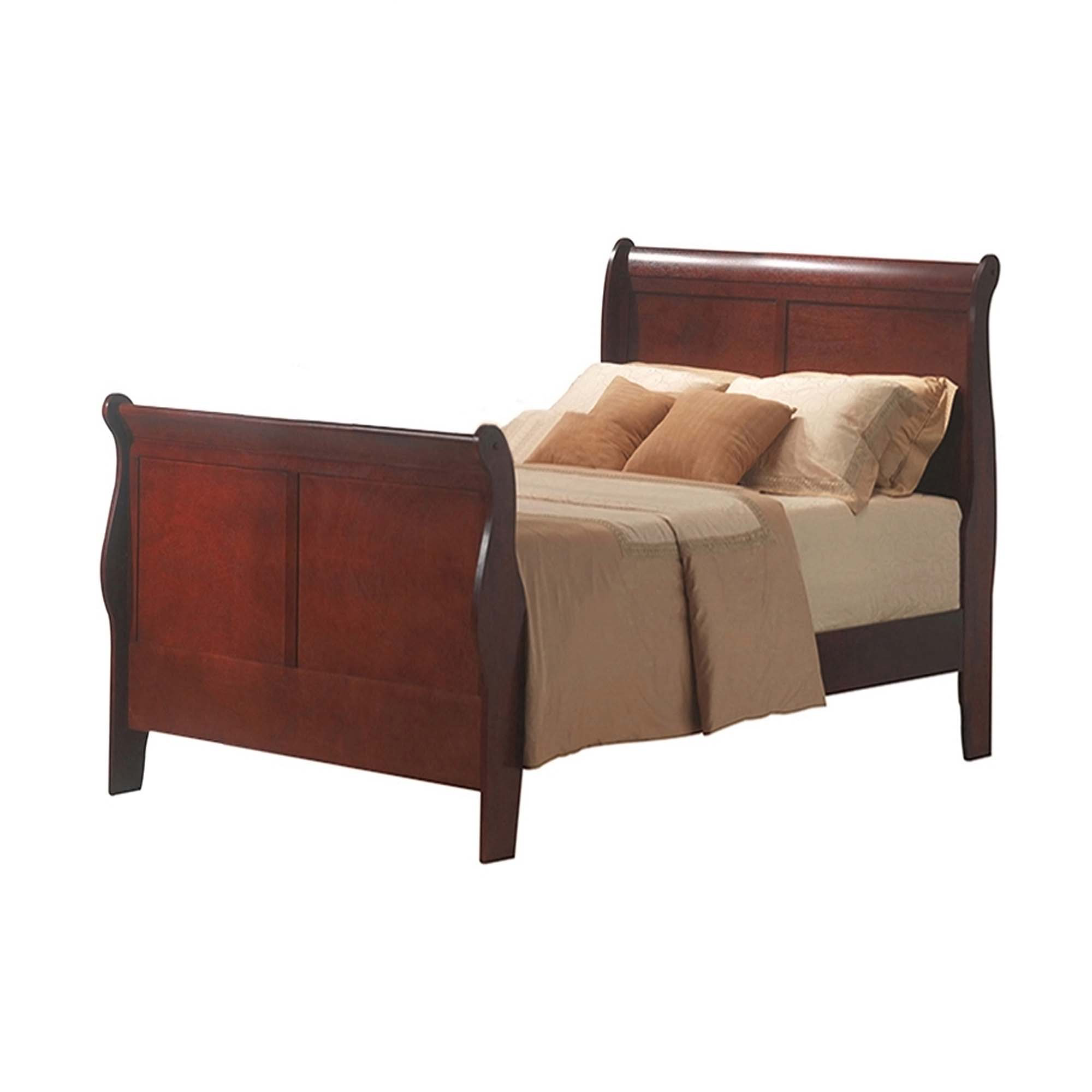 Elegance Plexi Home Cherry Queen Bed - Wayfair Canada