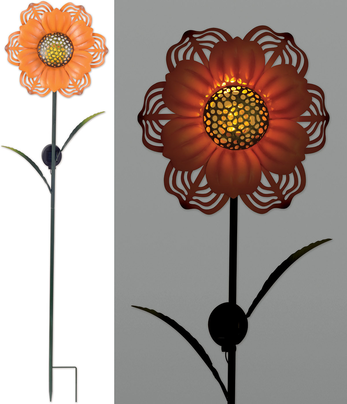 Arlmont & Co. Taegan Metal Garden Stake | Wayfair