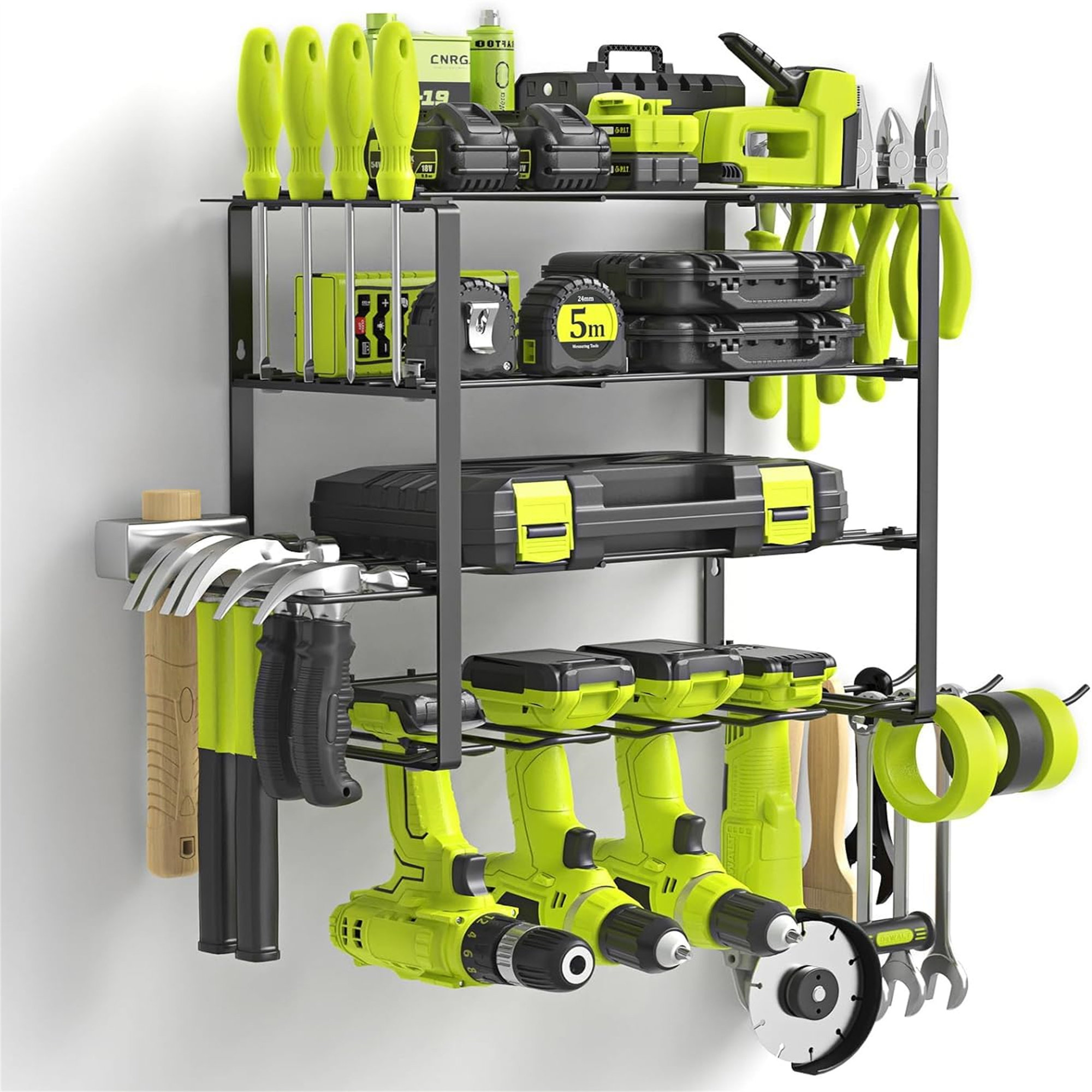 WFX Utility Power Tool Organizer, 4 Drill Holder Wall Mount | Wayfair.co.uk