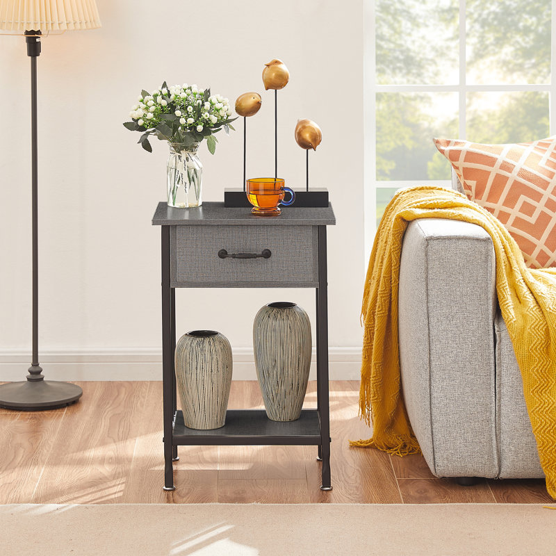 Trent Austin Design® Kempst Metal Nightstand | Wayfair